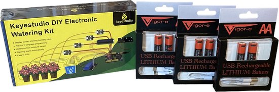 Keyestudio Robot Beregening Kit voor Arduino met "328 PLUS" moederbord ...