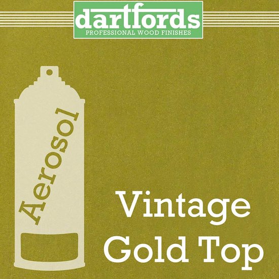 Dartfords FS5264 Metallic Nitrocelluloselak Vintage Gold Top 400ml ...