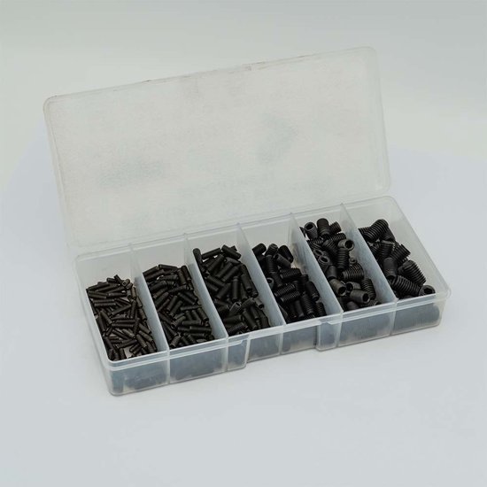 Stelschroeven inbus assortiment (425 stuks) | bol