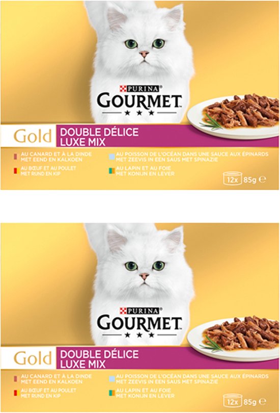 Gourmet Gold Luxe Mix - 1020g x 2 | bol.com