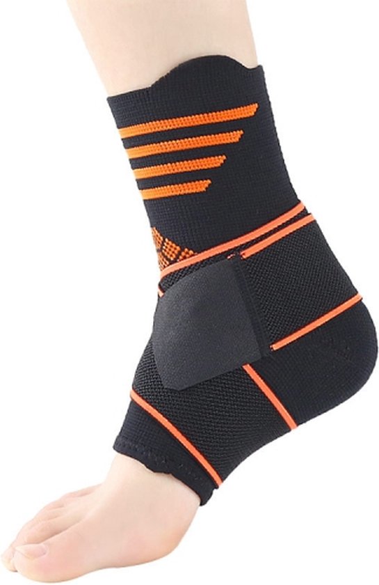 Nylon Sports Compression Striped Bandage Enkle-ondersteuning ...