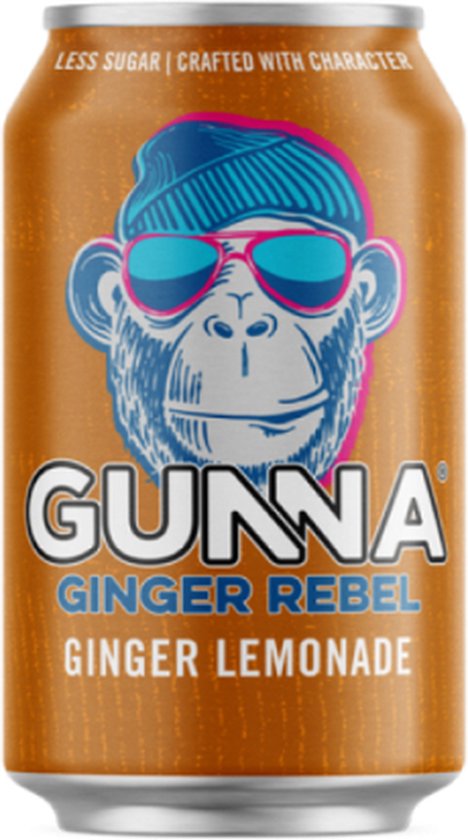 Gunna - Ginger Rebel - Blik - 24 x 33 cl | bol.com