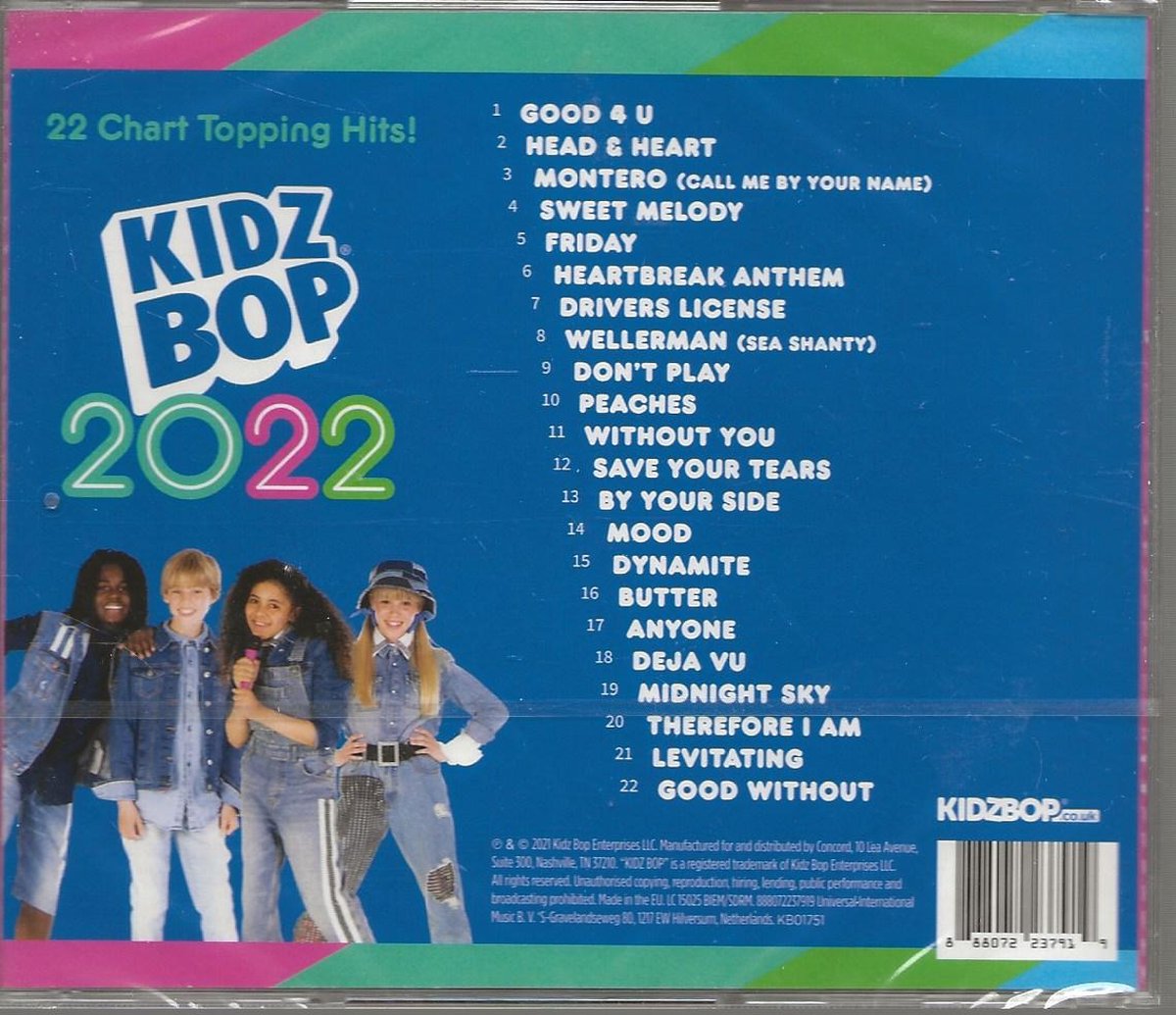 Kidz Bop 2022, Kids for Kids | CD (album) | Muziek | bol.com