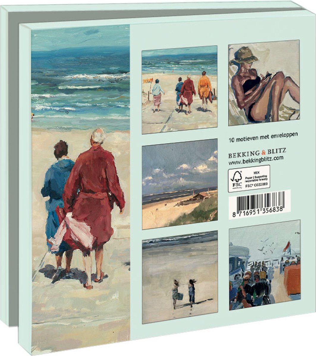 Bekking & Blitz - Wenskaartenmapje - Set Wenskaarten –-Museum kaarten - Kunstkaarten -... | bol.com