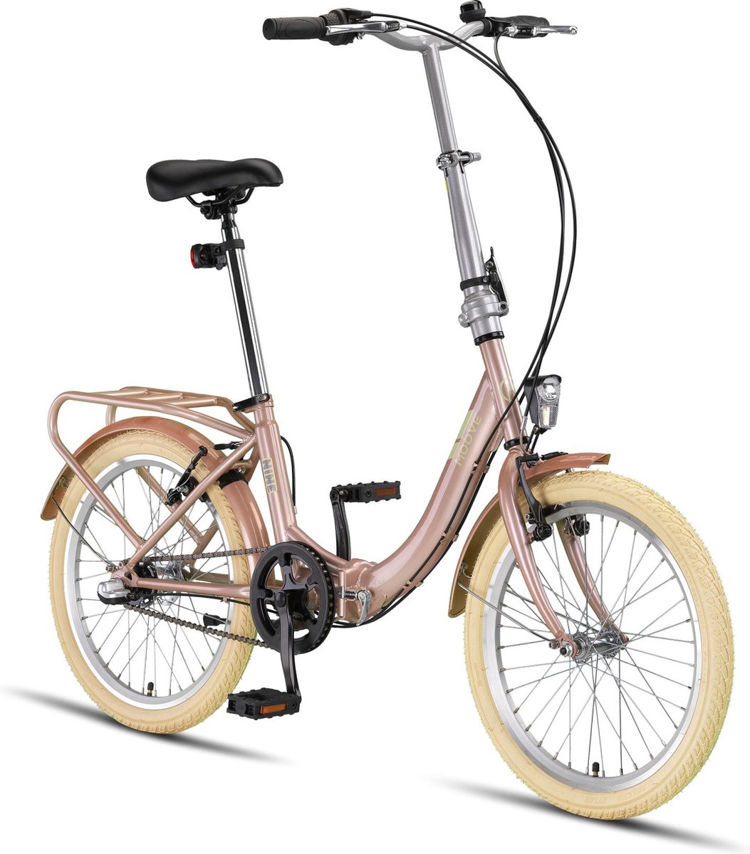 Pacto Nine 20 inch Vouwfiets 3v Lavender | bol.com