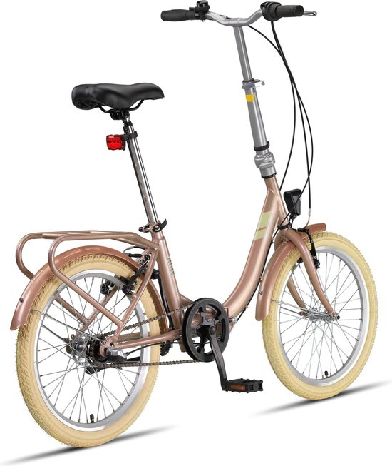 PACTO NINE FOLDING BIKE LAVENDER 3v VOUWFIETS PLOOIFIETS | bol.com