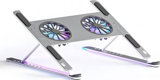 BONERUY P11F verstelbare koelhouder voor laptopstandaard met dubbele ...