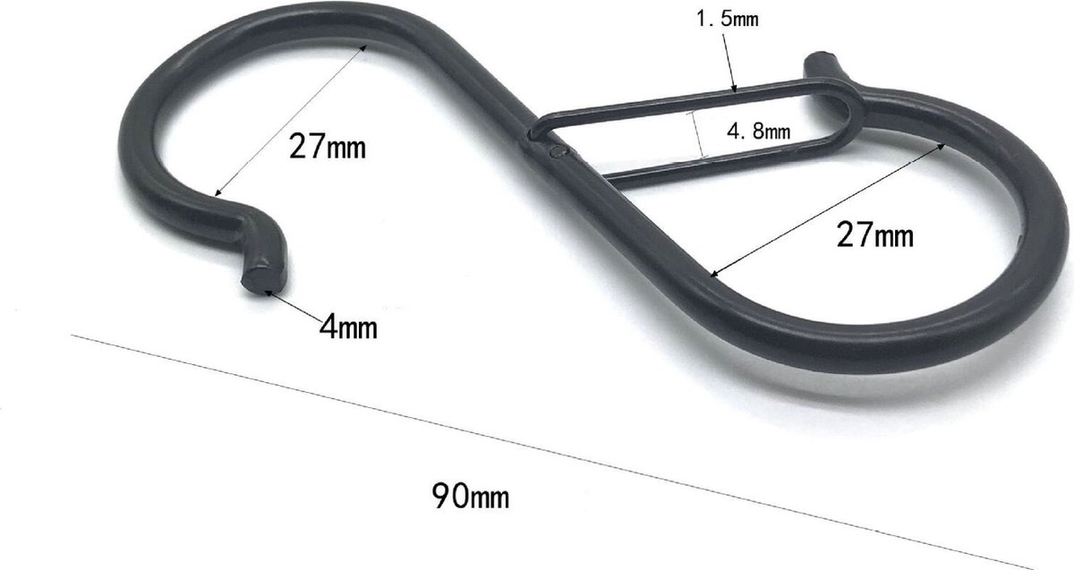 WiseGoods Luxe Set Ophanghaken Metaal - Ophangbeugel - Ophanghaakjes ...