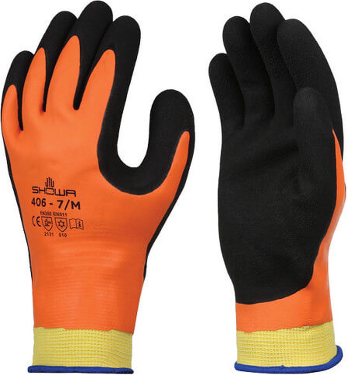 Showa 406 Veiligheidshandschoen - Maat XL - Meerkleurig - 1 paar | bol.com