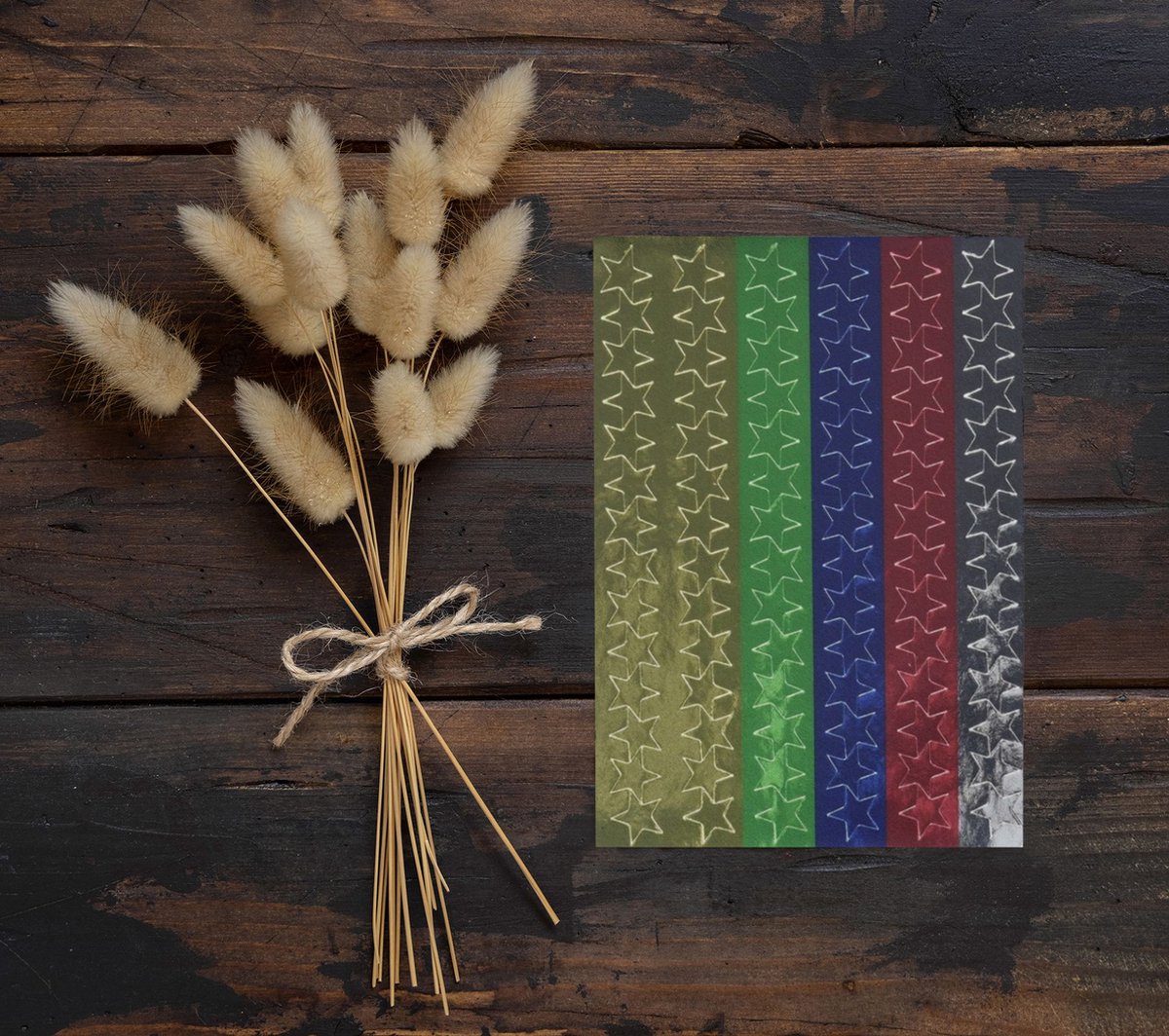 Glimmende Glitter Sterrenstickers | 490 Stickers Gekleurde Sterren ...