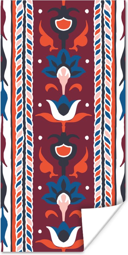 Poster Bloemen - Patronen - Planten - Abstract - Minimalisme - 20x40 cm ...