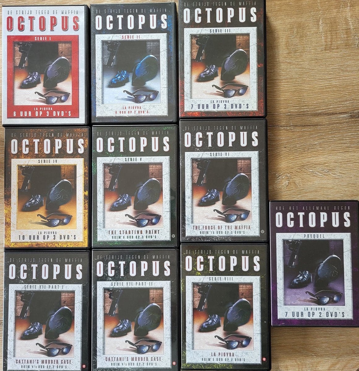 Octopus 1 t/m 8 + Prequel ( 25 dvds ) (Dvd), Michele Placido | Dvd's ...