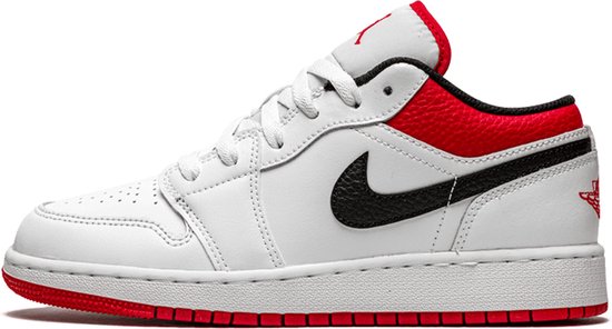 Air Jordan 1 Low University Red Black (GS) | bol.com