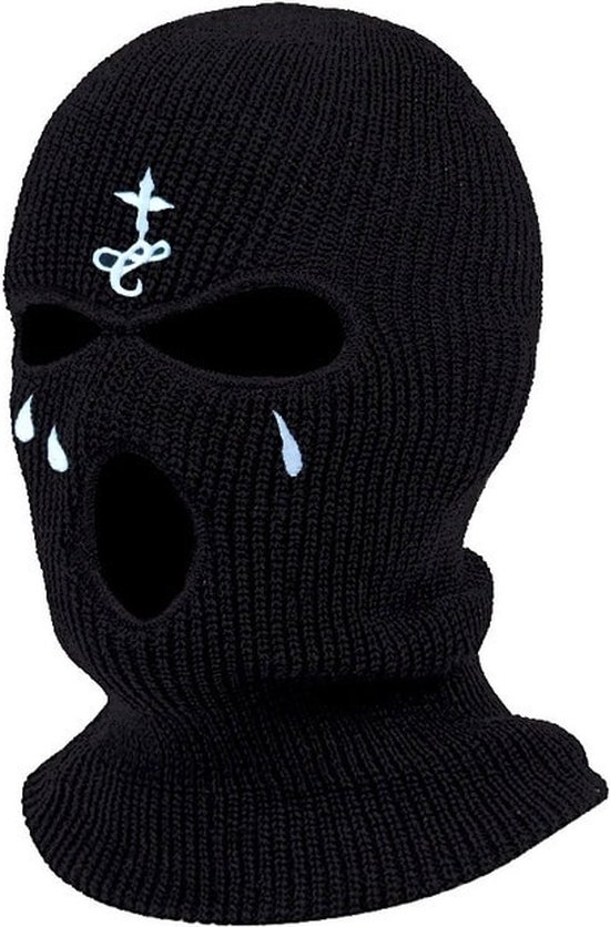 Bivakmuts - Blue Drip - Cross - Streetwear - Balaclava - Premium ...