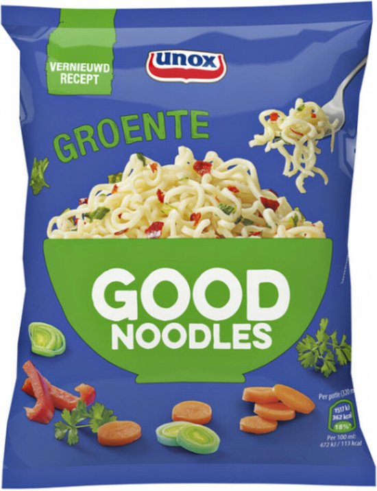 6x Unox Good Noodles Groente 72 gr | bol