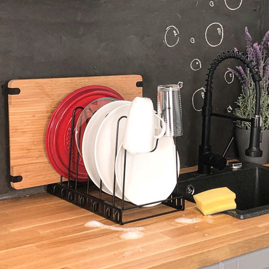 pannenrek - pan racks / pannenplank , pan shelf / rack organizer | bol