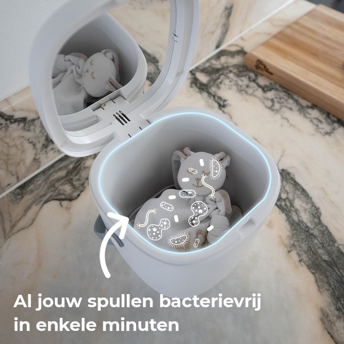 Seven Luxe UV-C desinfecterende Box - Sterilisator - snel en ...