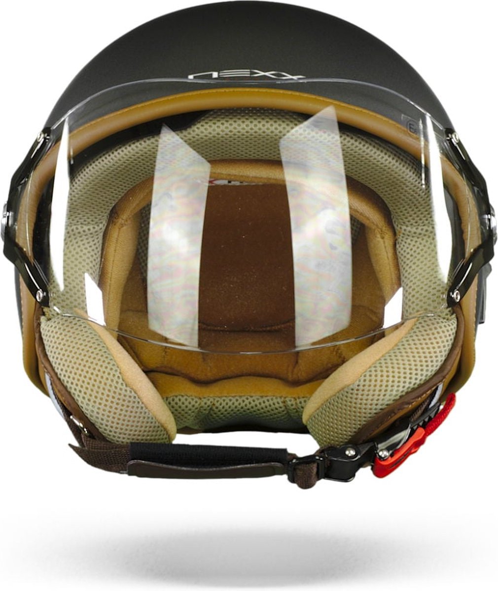 Nexx SX.60 Jazzy Titanium Mat Jethelm XXL - Scooterhelm voor mannen en ...
