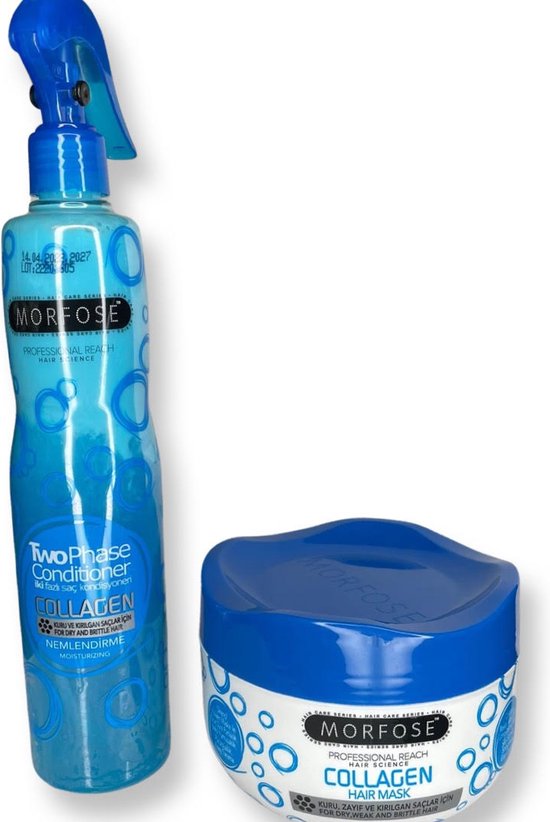 Morfose - Collagen Two Phase Conditioner & Collagen Hair Mask 250 ml ...