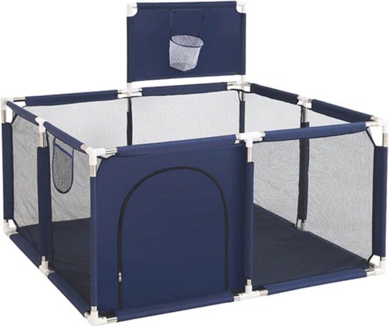 Speelbox - Opvouwbaar - 0-6 jaar - Grondbox - Inclusief kleurrijke ...