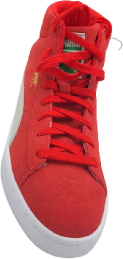 Puma Suede Mid XXl - High Risk Red-Puma White - Maat 39 | bol.com