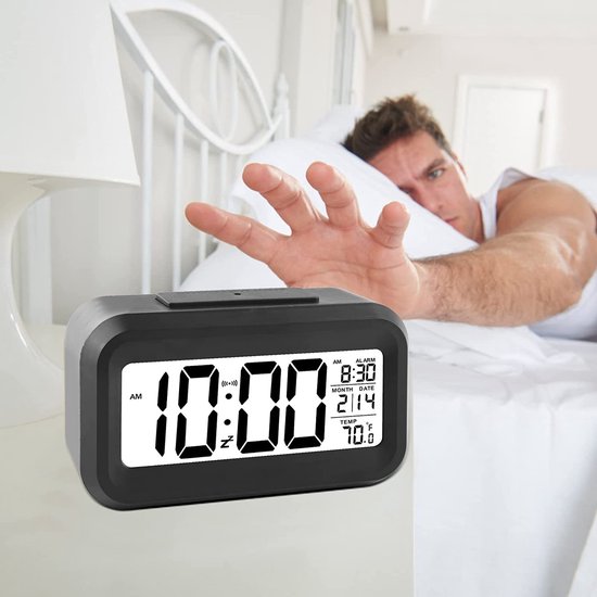 Digitale wekker – digitale alarm wekker – alarm clock – duurzaam | bol.com