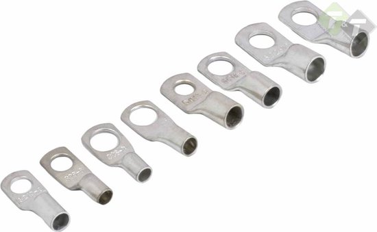 Perskabelschoen set - 65 delig - Kabelschoen - Kabel oog - ASTA | bol.com