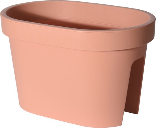 Prosperplast Balkon plantenpot/bloempot - terracotta - 40 x 27 x 25 cm ...