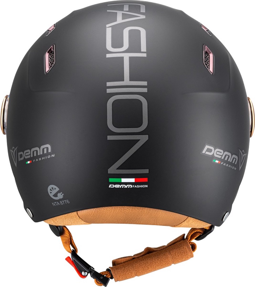 DEMM Speed Pedelec E-bike / snorfiets helm - mat zwart - L / 59 cm ...