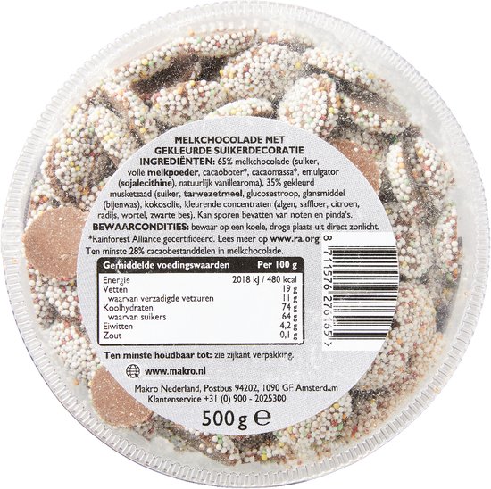 Rioba - Mini Musketflikken Melk - 500 Gram - Silo - Zoetwaren ...