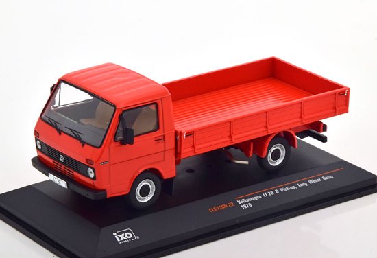 Volkswagen LT 28 Pick up LWB 1978 Rood 1-43 Ixo Models | bol.com