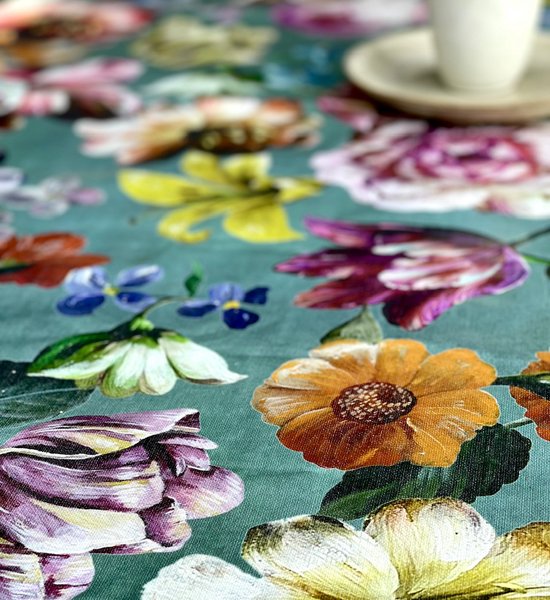 PB-Collection - Toile cirée Premium JET Mees Bloem 140x250cm - Nappe ...