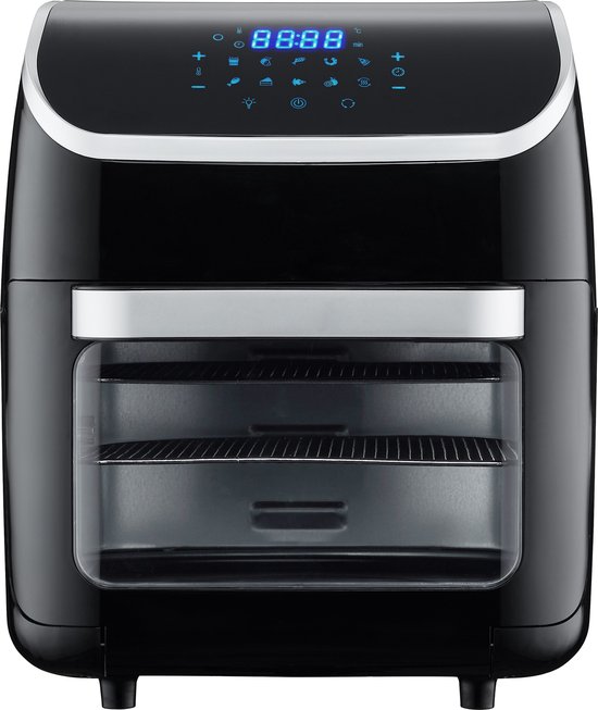 Envato AF001 XL Airfryer - Heteluchtfriteuse - 12 Liter - Zwart | bol
