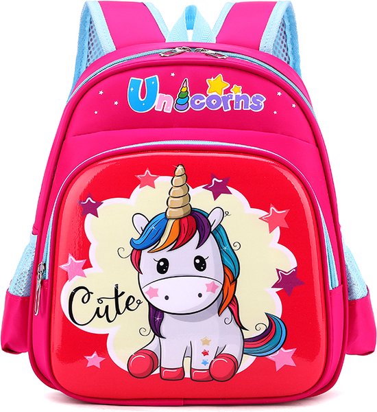 Kinder rugtas unicorn watervast eenhoorn rugtas 32 x 28 x 15 roze | bol.com