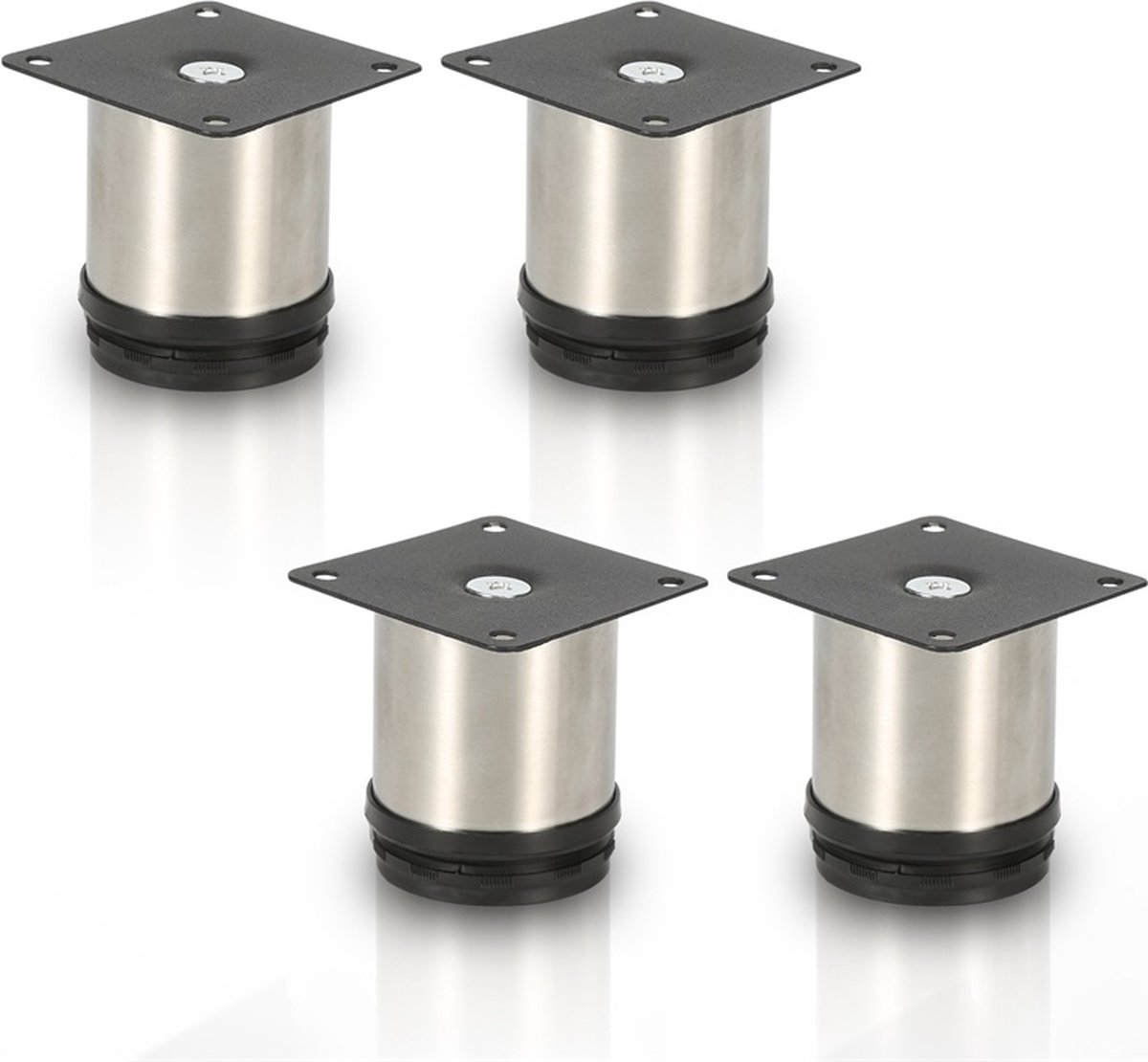 Verstelbare Meubelpoten - Bankpoten Rond - Meubel Poten voor Kast ...