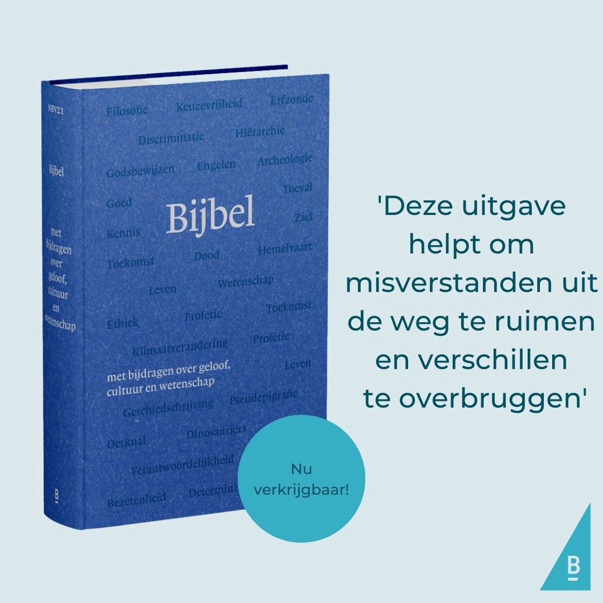 NBV21 - NBV21 Wetenschapsbijbel, Gijsbert van den Brink | 9789089124128 ...