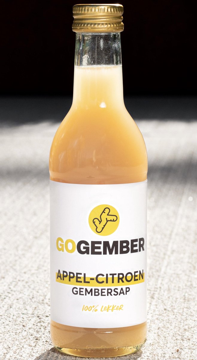 6x Appel- Citroen Gembersap 1.5Liter - Gembershot - Go Gember ...