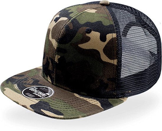Atlantis 'Snapback Mesh Cap' Camouflage/Zwart | bol.com