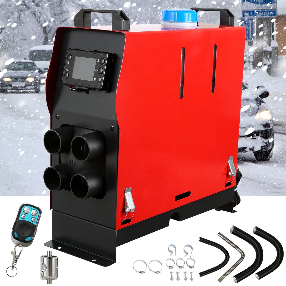 Verwarming 5KW 12V Diesel Standkachel Met Afstandsbediening LCD Monitor ...