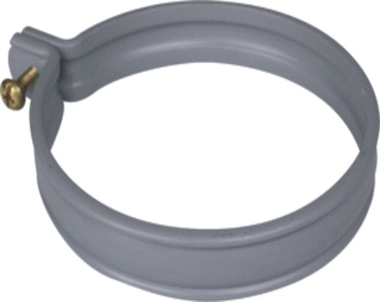 BIS® - Bis 130 - ééndelige pijpbeugel - PVC - grijs - 80 mm | bol.com