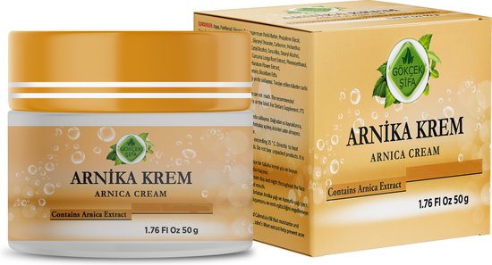 ARNICA CREAM - Voor Gewrichts- en Spierpijn - 100% Natuurlijke ...