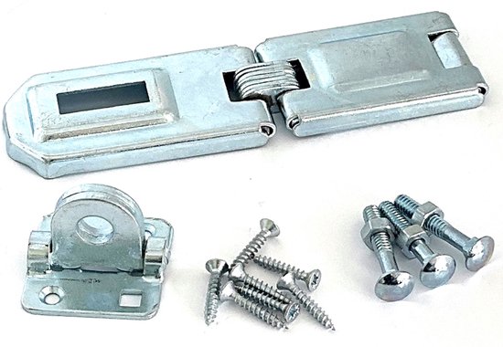 KARWEI overvalsluiting 155 mm - Verzinkt - Zware uitvoering - Incl ...