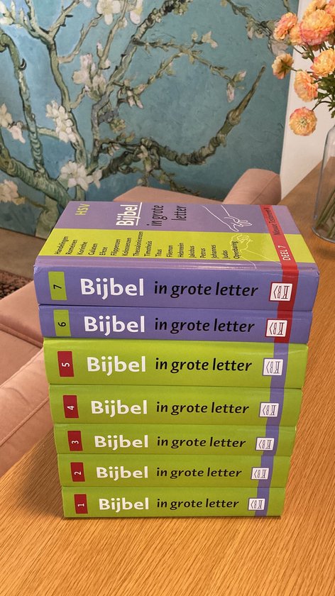 Groot Letter Bijbel in Herziene Statenvertaling - 7 delen | bol