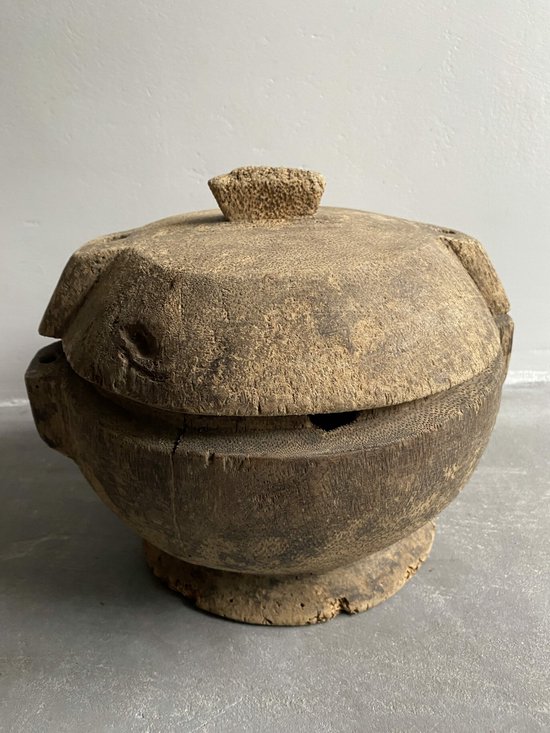 Houten pot met deksel Mulan | bol.com