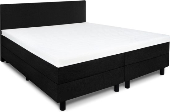 Cama® Boxspring 120x200 incl. thuismontage - Complete set met matras ...