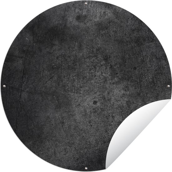 Tuincirkel Beton - Structuur - Retro - Zwart - Grijs - Rustiek ...