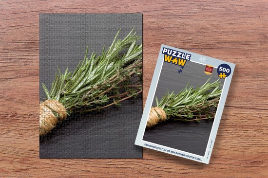 Puzzel Tijm - Kruiden - Groen - Tafel - Keuken - Steen - Legpuzzel ...