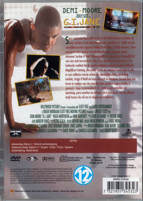 G.I.Jane (Dvd), Rhonda Overby | Dvd's | bol