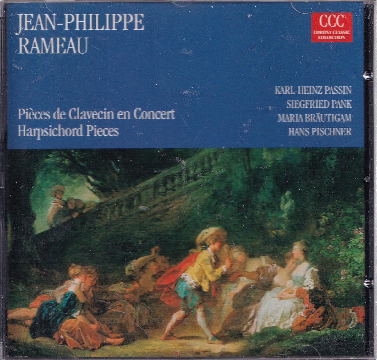 Harpischord Pieces - J.Ph. Rameau - Karl-Heinz Passin, Siegfried Pank ...