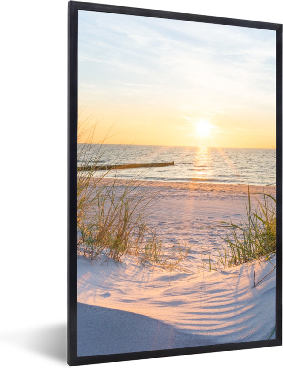 Fotolijst - Poster - Zee - Duinen - Landschap - Poster strand - Poster ...